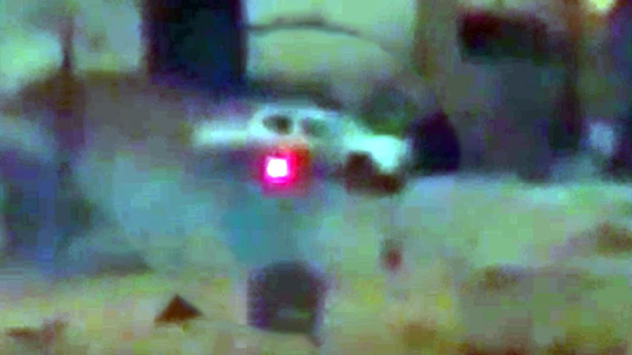 Missile camera captures truck escaping destruction at the last second