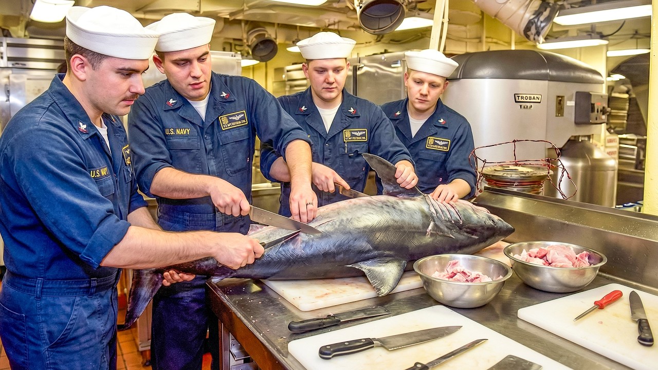 US submarine crew ate what to survive 76 days underwater?