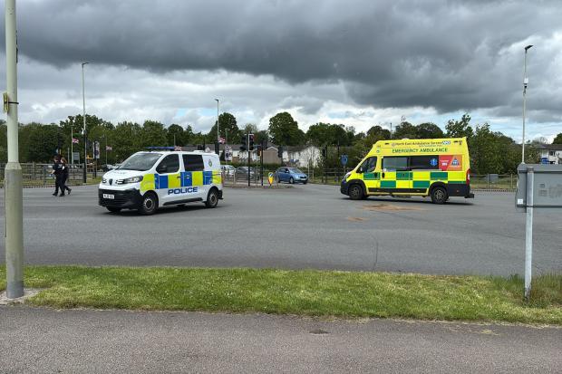 One person taken to hospital after crash between car and quad bike in ...