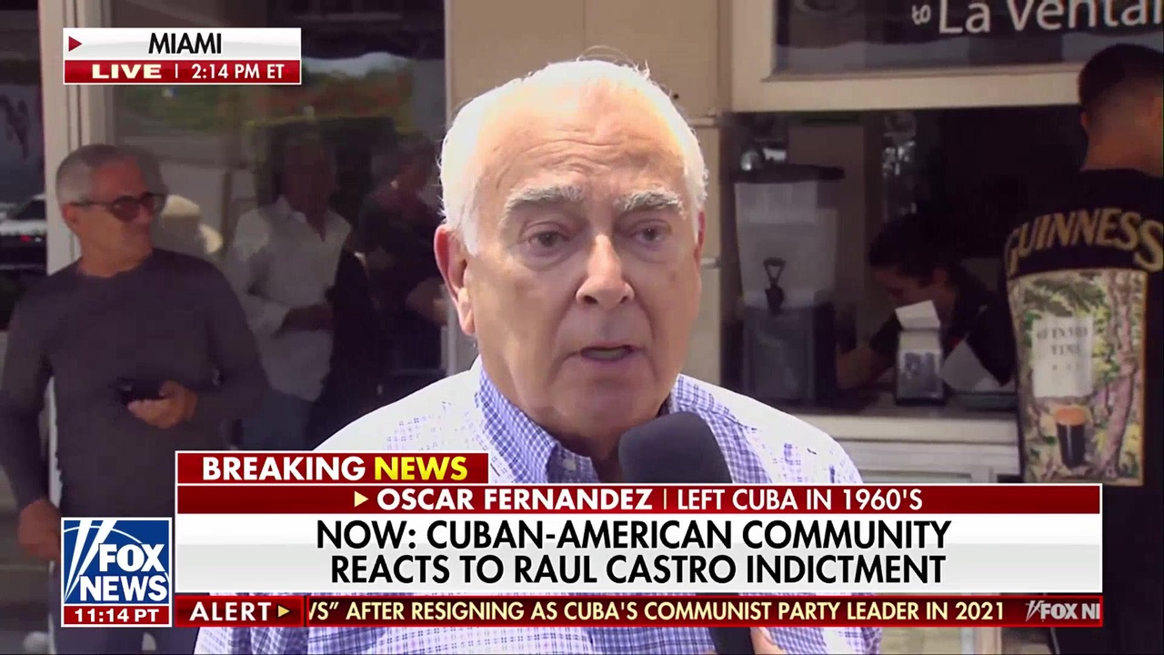 Cuban-American community reacts to Raul Castro indictment