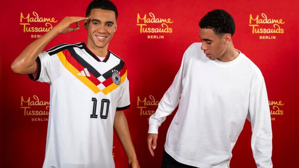 Bayern star Jamal Musiala now has a wax figure