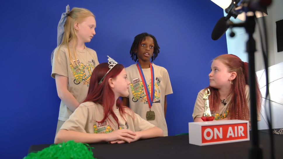 School news station helps Atlanta students build confidence and teamwork