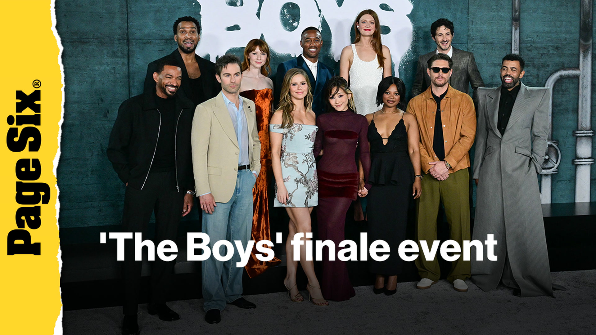 Chace Crawford, Erin Moriarty and more attend 'The Boys' finale event