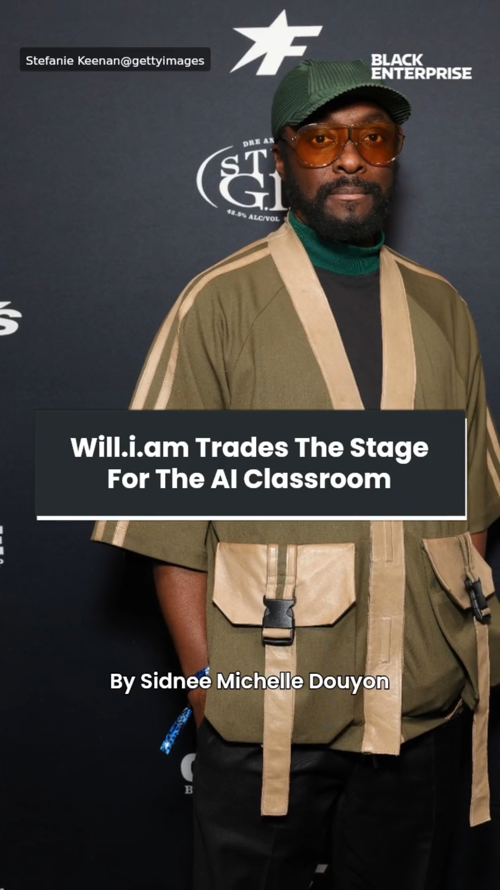 Will.i.am trades the stage for the AI classroom