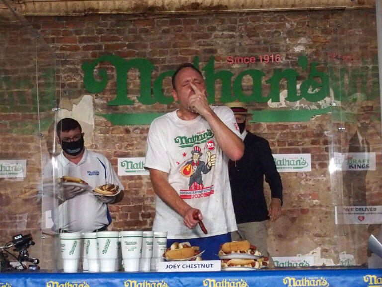 Joey Chestnut’s July 4th takes unexpected turn after guilty plea