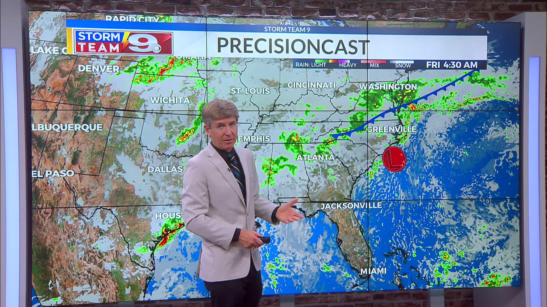 Unsettled pattern returns