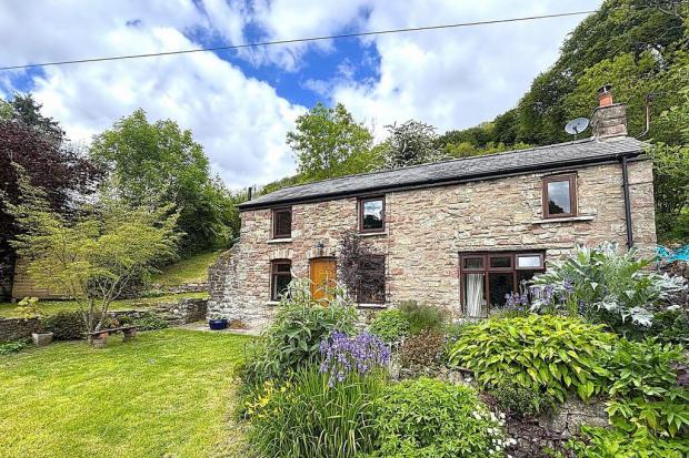 Period cottage with far-reaching views across the Clydach Gorge on the ...