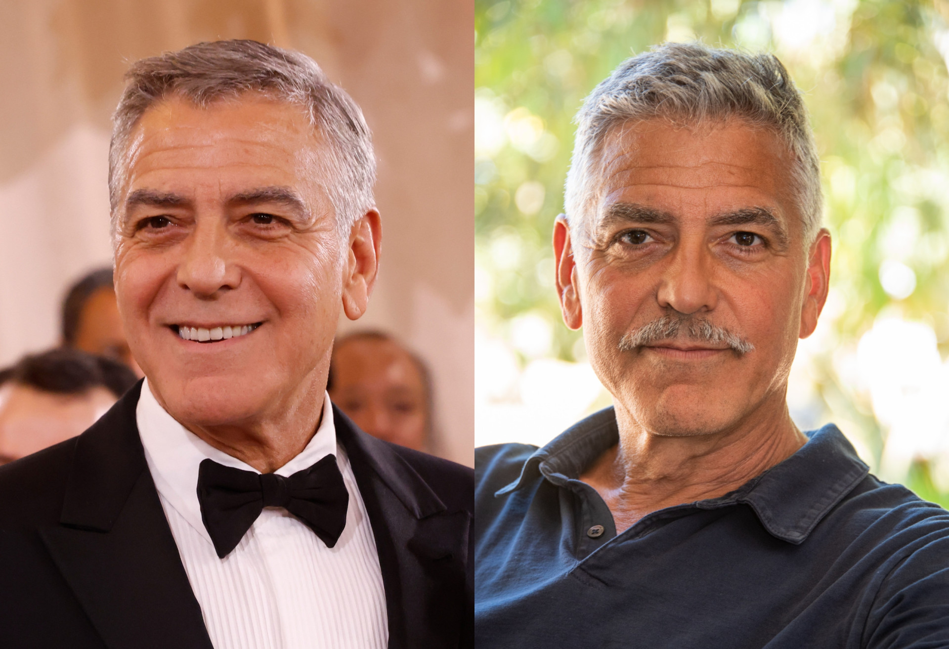 Do these celebs look better with or without mustaches?