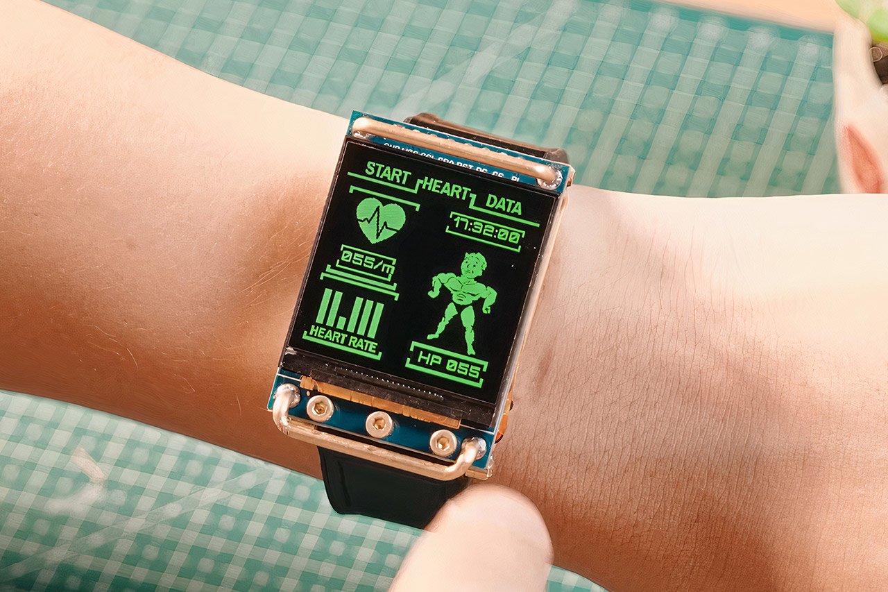 This DIY Pip-Boy custom smartwatch actually works (and it's rad)