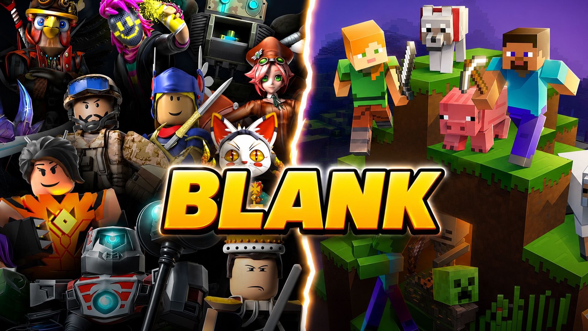 Minecraft vs Roblox? The biggest gaming rivalry of a generation