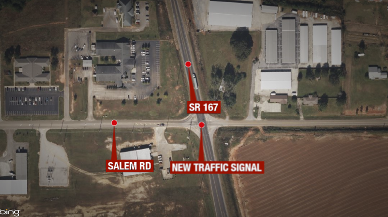 New traffic light coming to crash-prone Enterprise intersection
