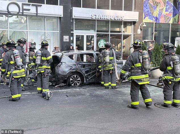 New York rocked by car explosion as Manhattan street is engulfed by ...