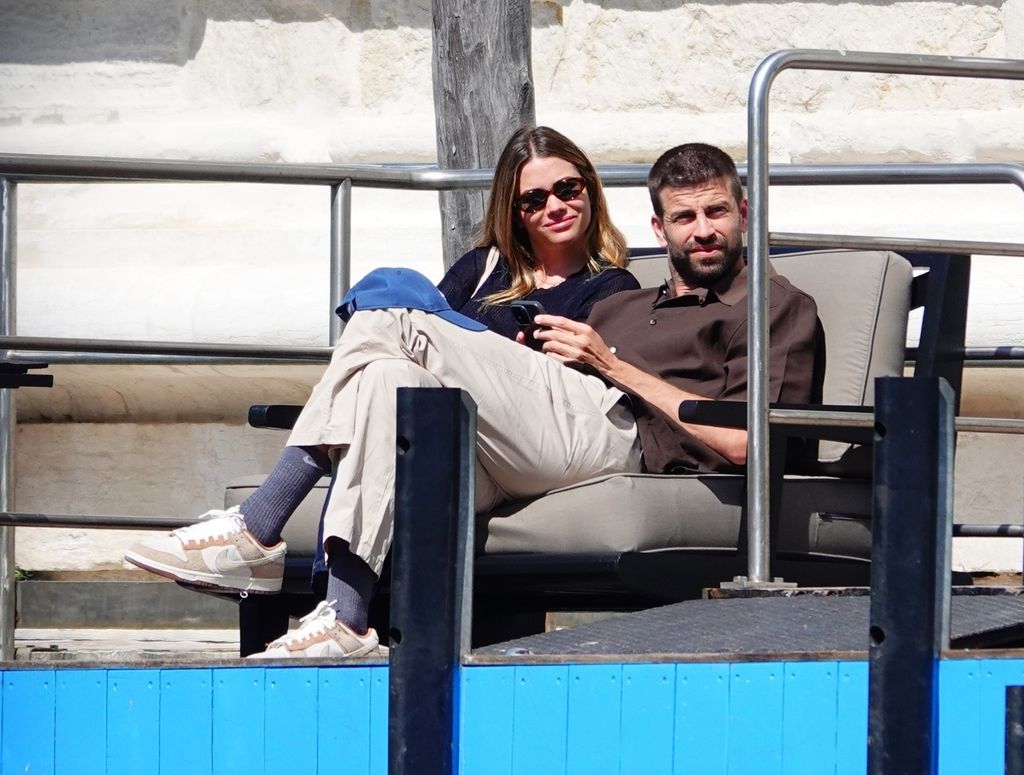 Gerard Piqué y Clara Chía: las fotos de su romántica escapada a Venecia