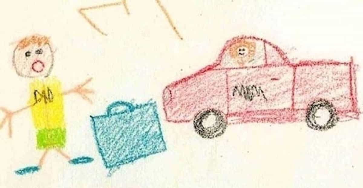 Kids drawings that reveal a lot about the adults in their lives