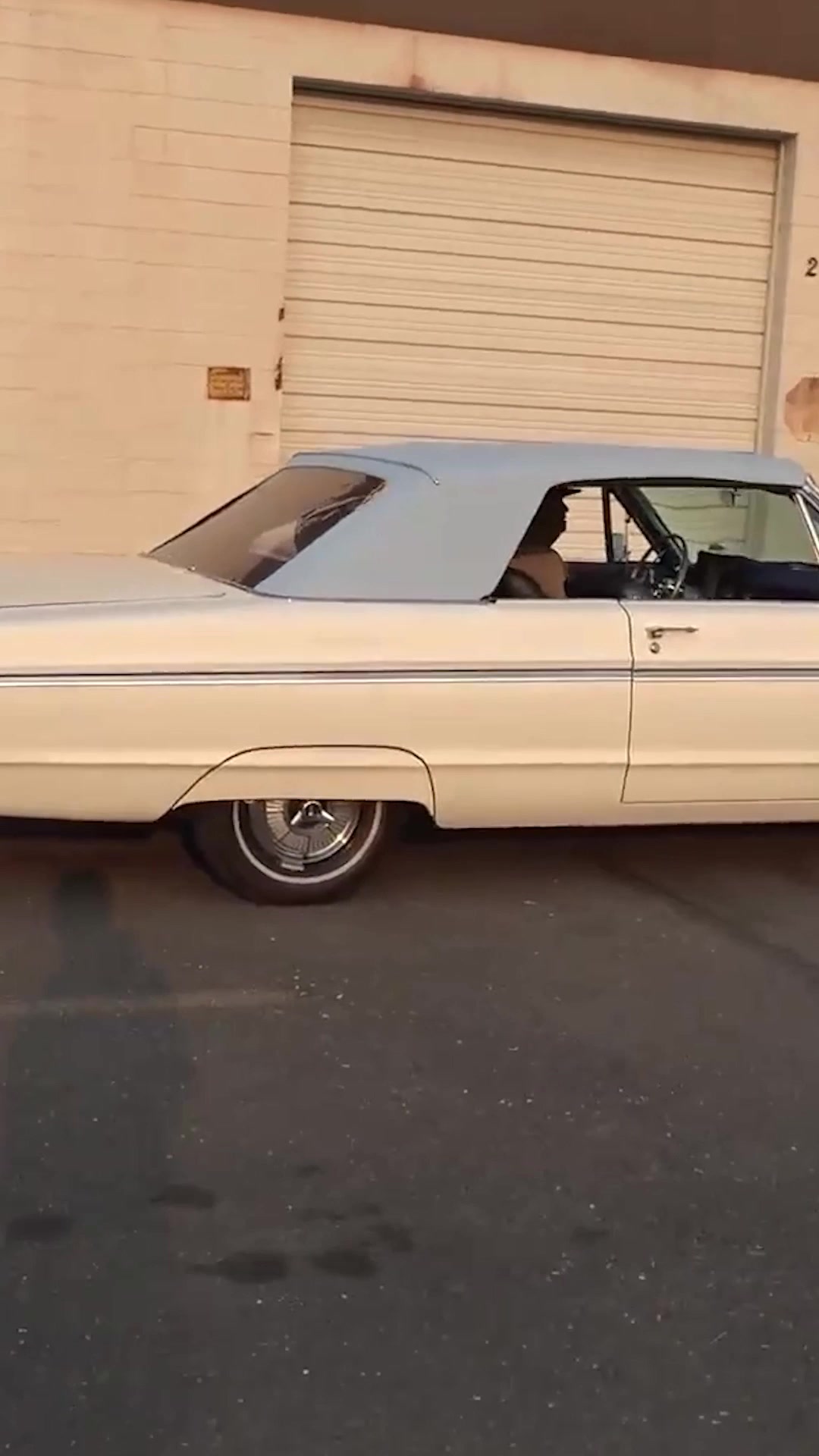 1965 Plymouth Sport Fury convertible spotlight