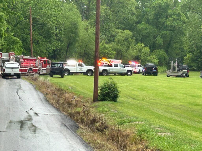 3 rescued from Indiana creek after vehicle swept away by flood waters