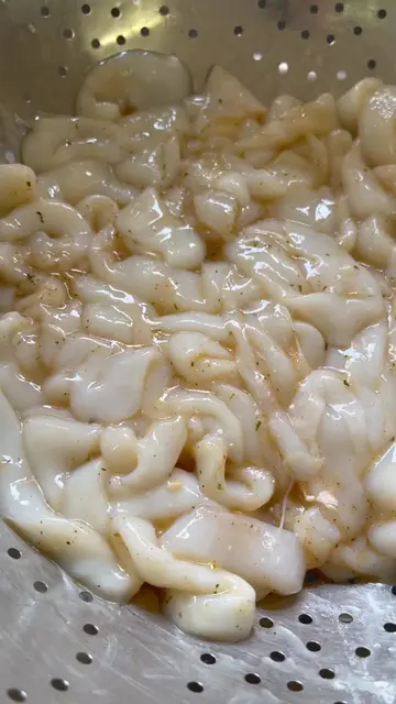 How I make extra crispy fried calamari rings at home
