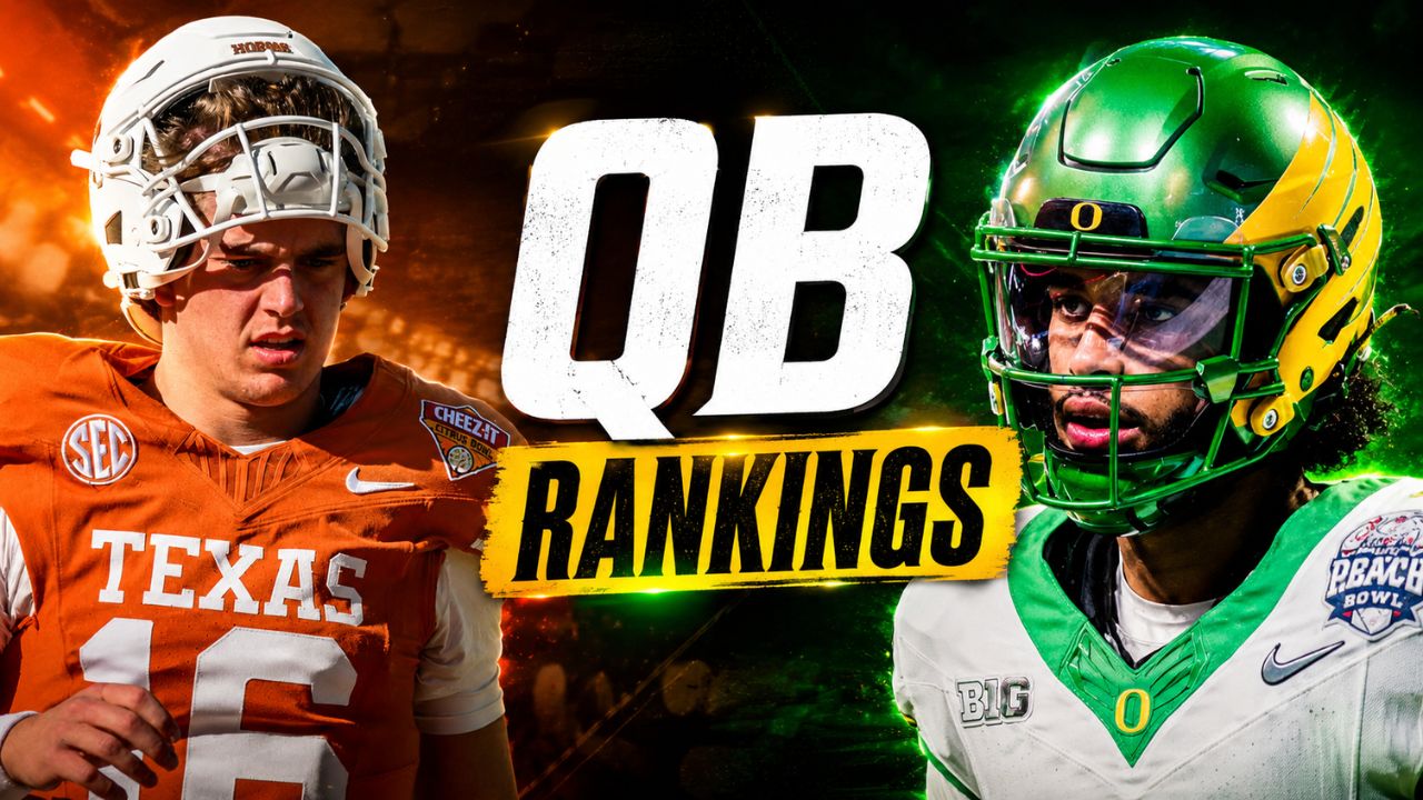 NCAA power rankings: Top starting quarterbacks in 2026 ranked by CBS