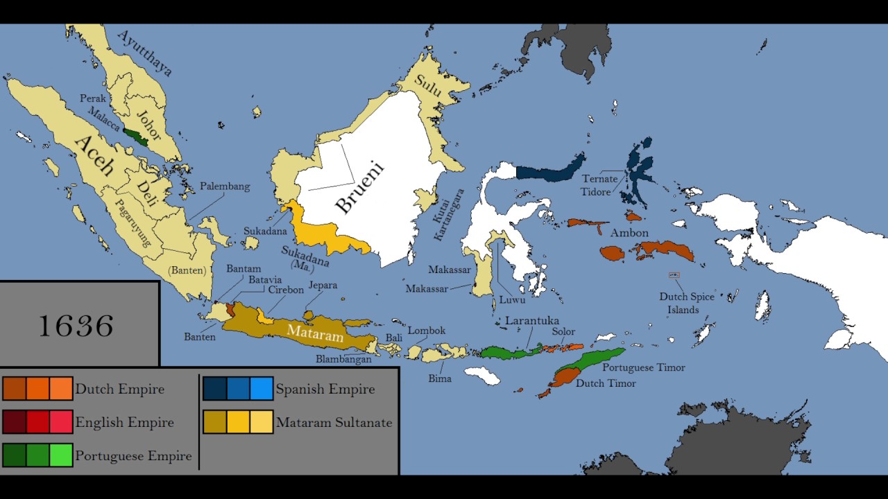 The history of the Malay archipelago: Every year
