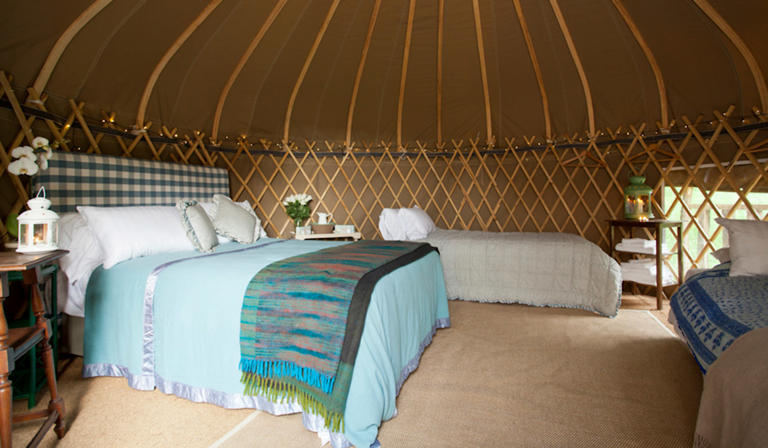 Luxury glamping available at Slane Castle for Luke Combs weekend
