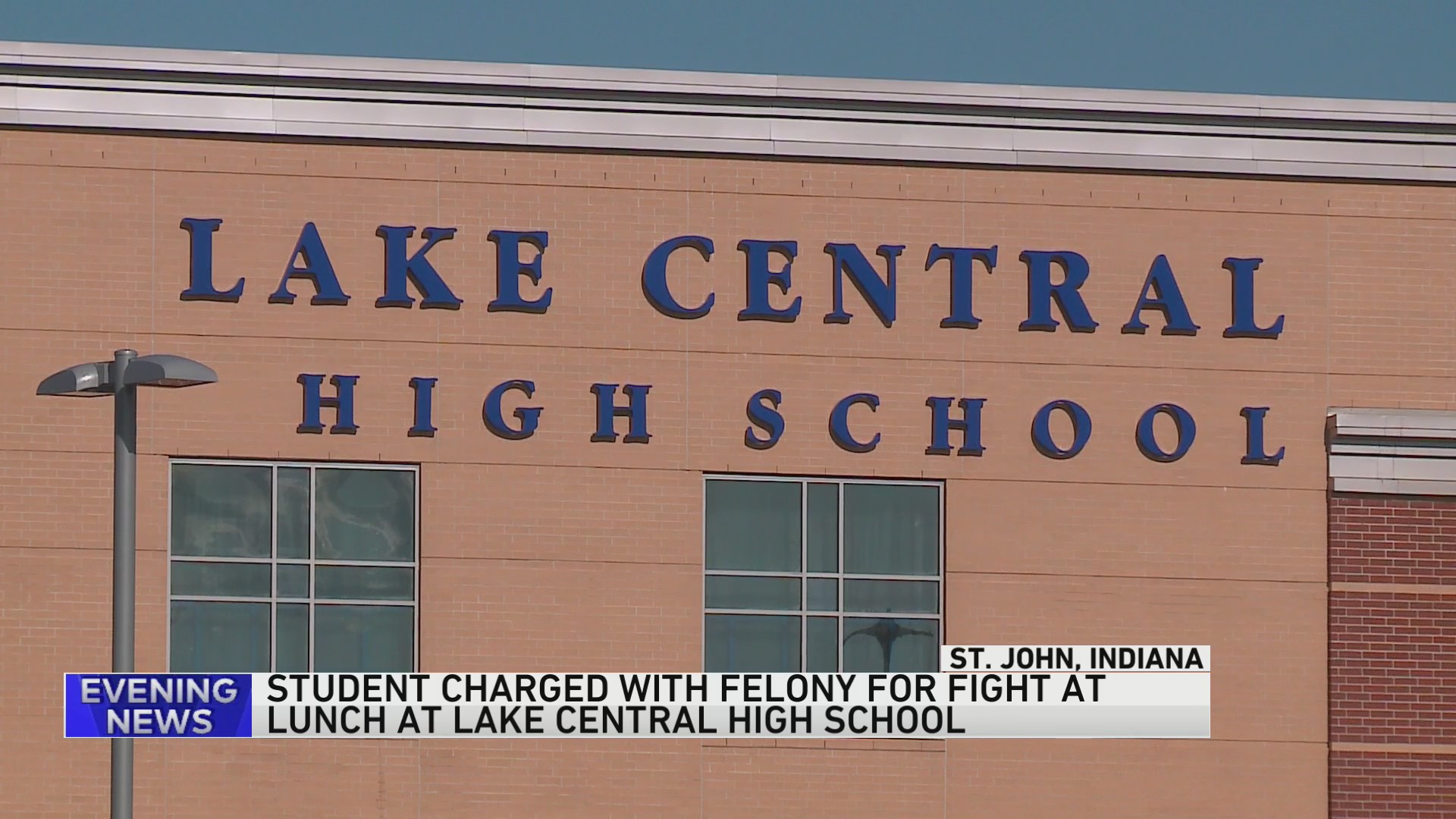 Lake Central High School student charged after cafeteria fight