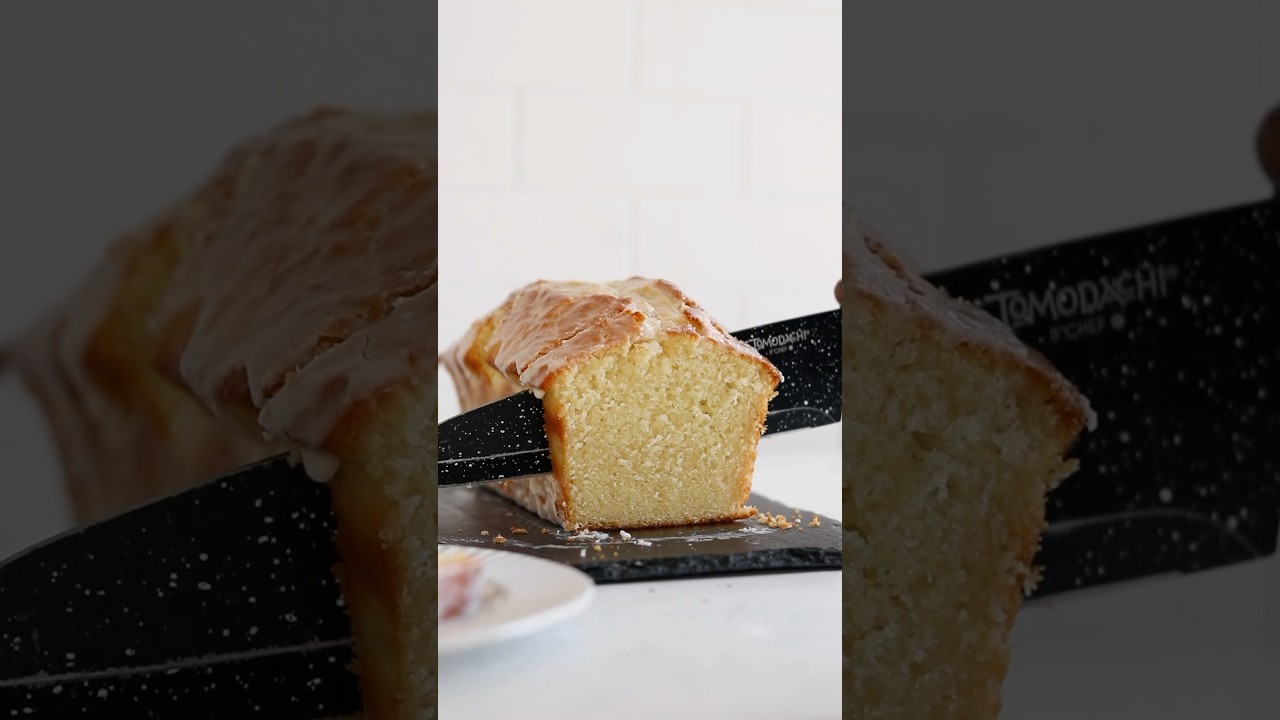 I made the ultimate vanilla loaf cake