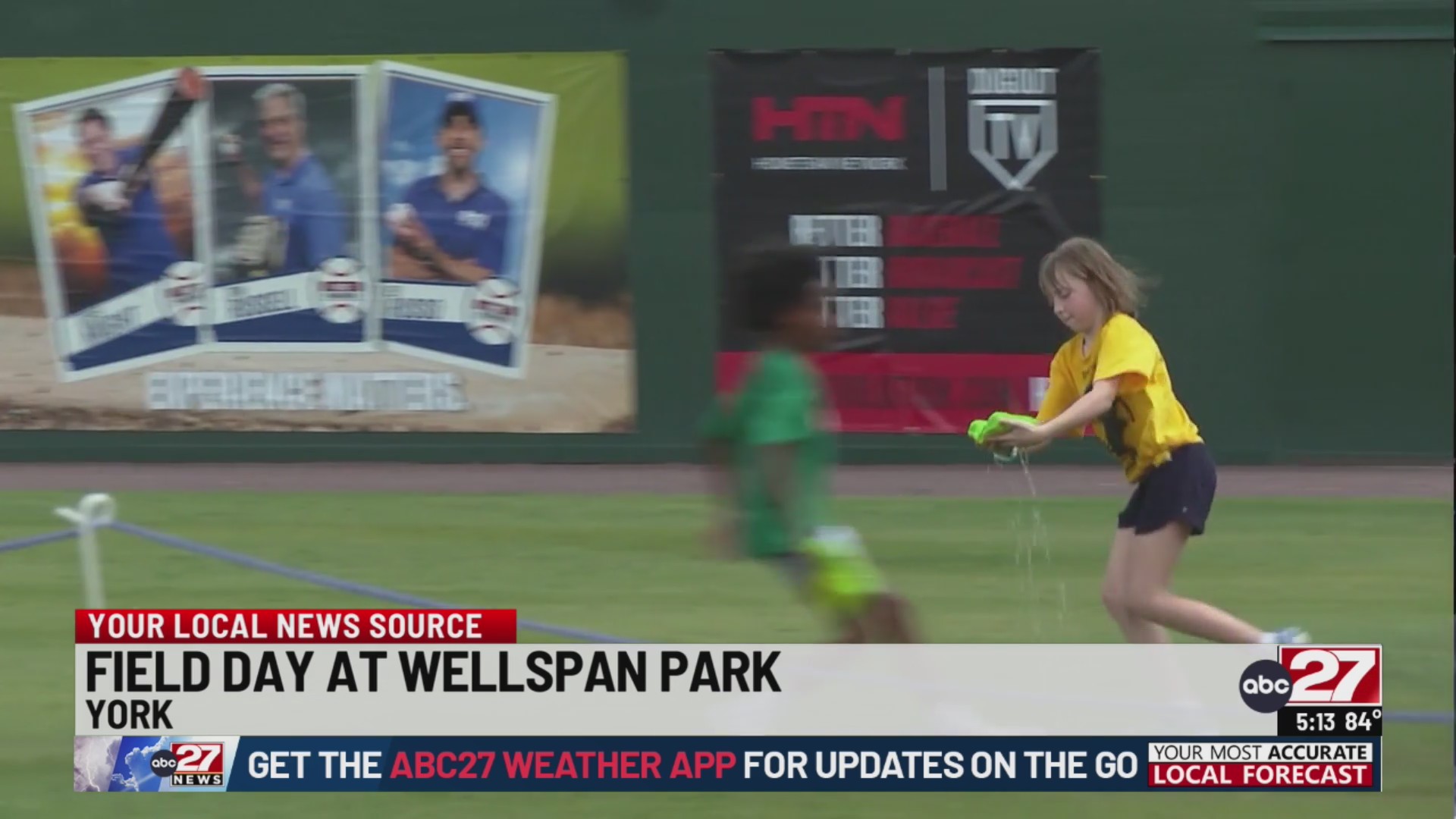 Students have field day at York Revs stadium
