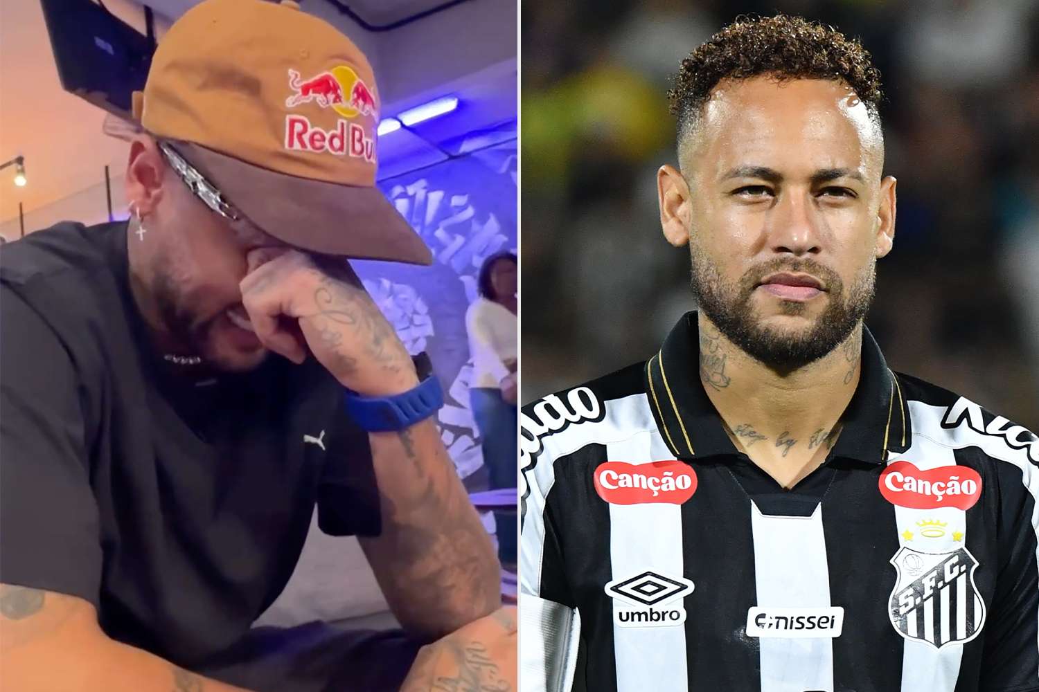 Neymar admits he cried for several hours after he was selected for ...