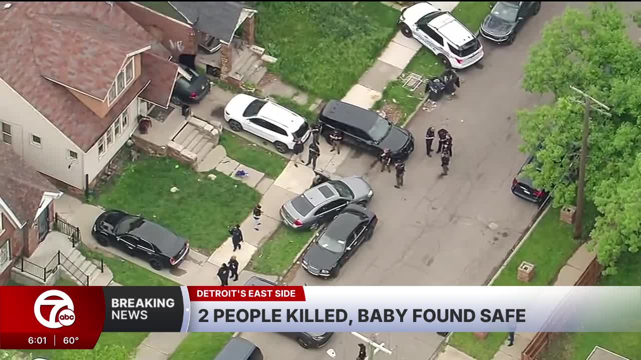 Police investigating after double fatal shooting on Detroit's east side