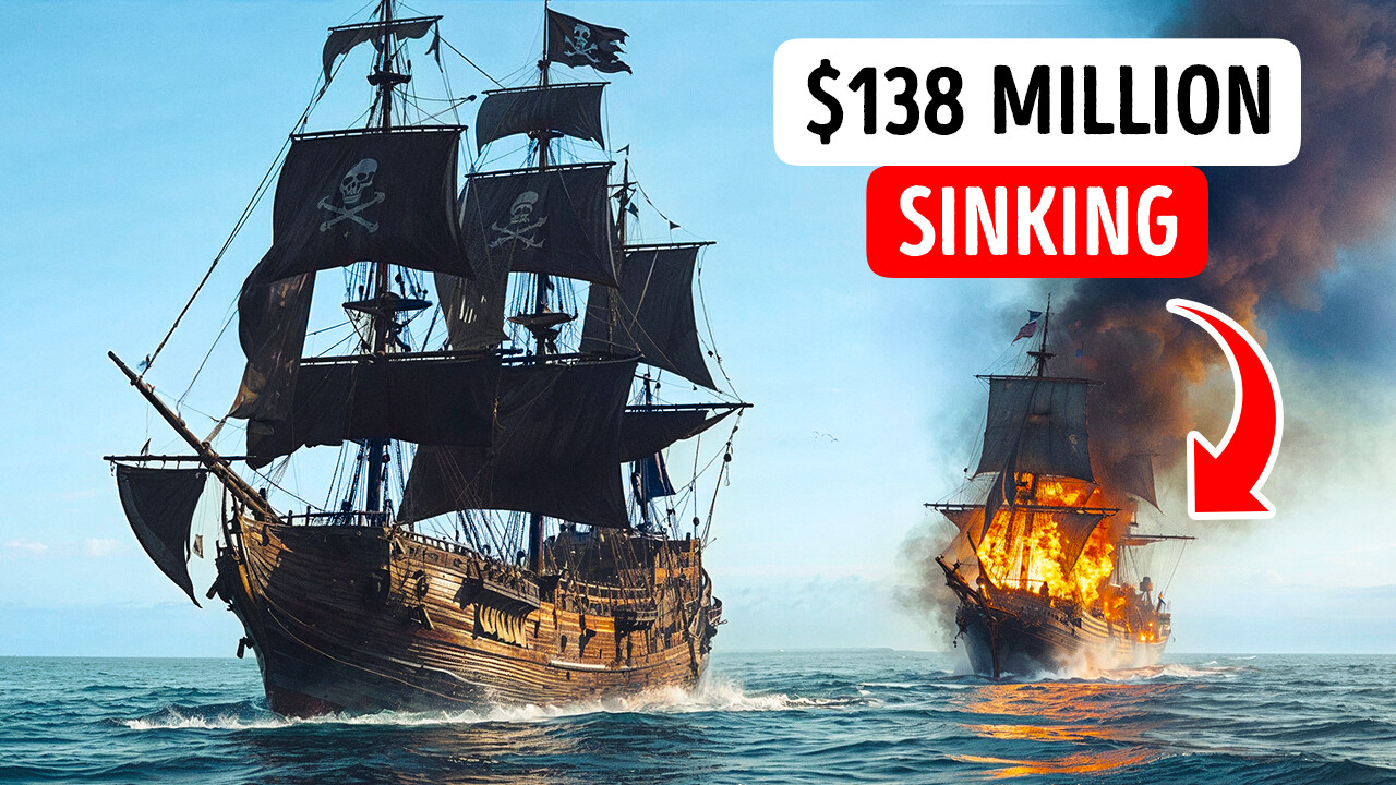 $138 million pirate treasure found after centuries! Here’s how they did it!