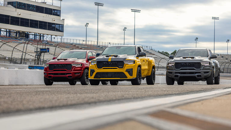 Game over. Ram brought a Hellcat street truck and Ford brought a ...