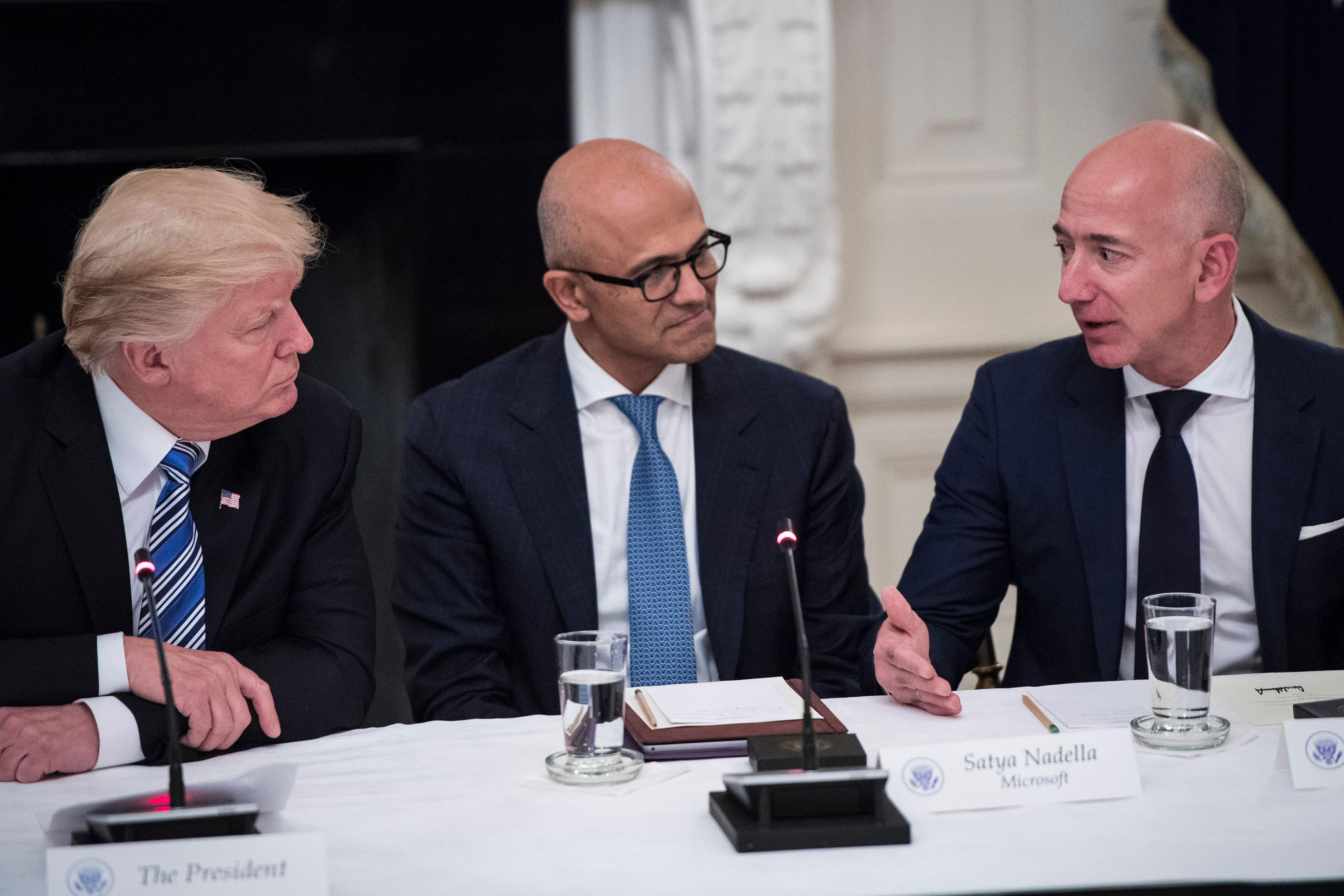Jeff Bezos fawns over ‘more mature’ Trump 2.0