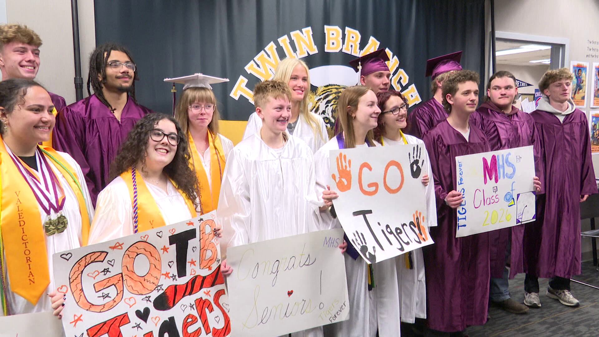 Mishawaka High School seniors class of 2026 participate in annual ...