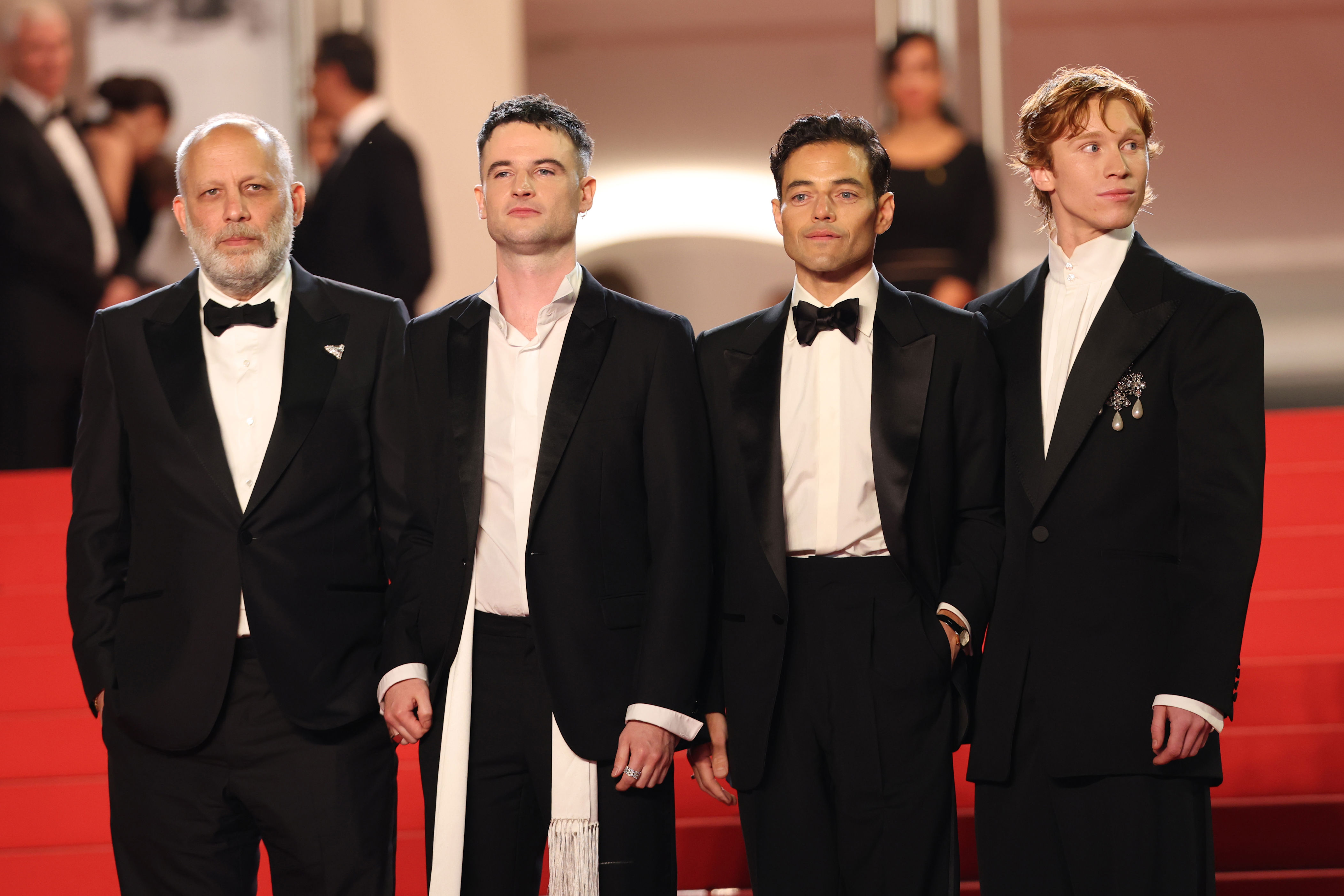 Rami Malik Cries During 8-minute Standing Ovation for 'The Man I Love'