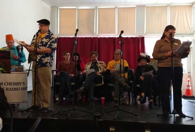 Cheap tickets, live drama: Farmland hosts radio-style show
