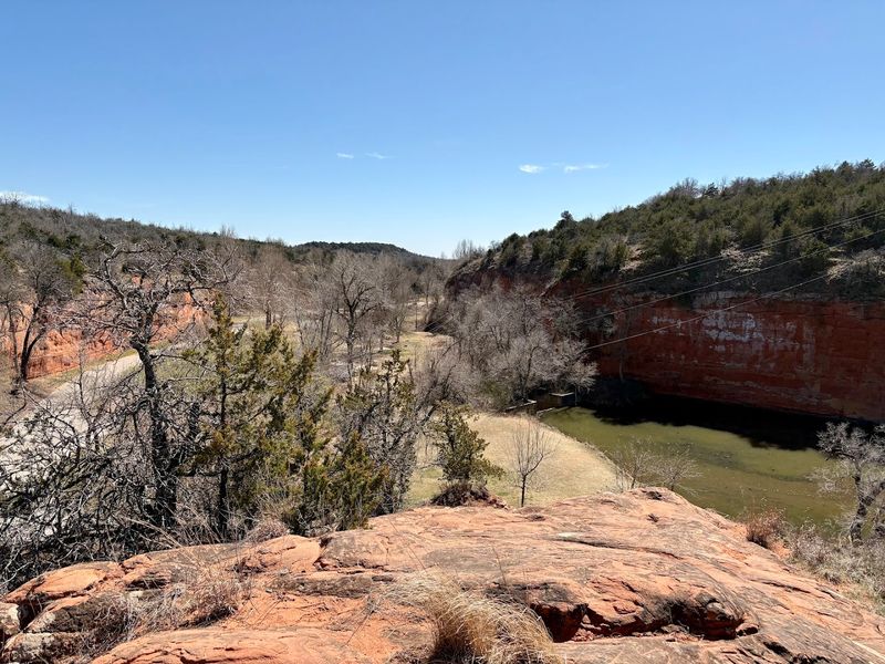 This hidden Oklahoma canyon holds the ghosts of pioneer wagons carved ...