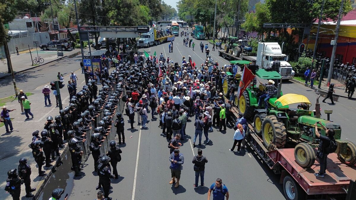 Megamarcha de transportistas en vivo: calles cerradas y liberadas hasta ...
