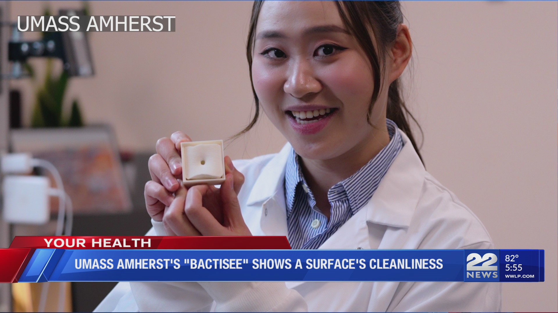 UMass Amherst develops smartphone bacterial detector
