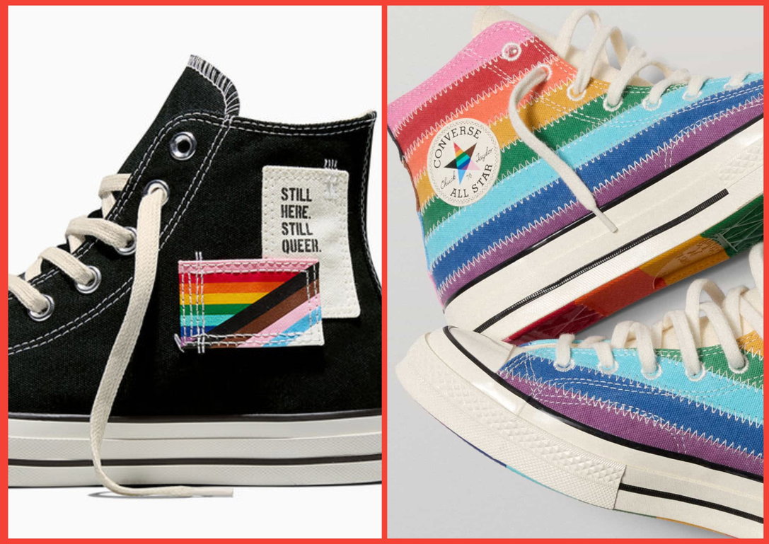 Converse is going full rainbow rebellion as other brands quietly ghost ...