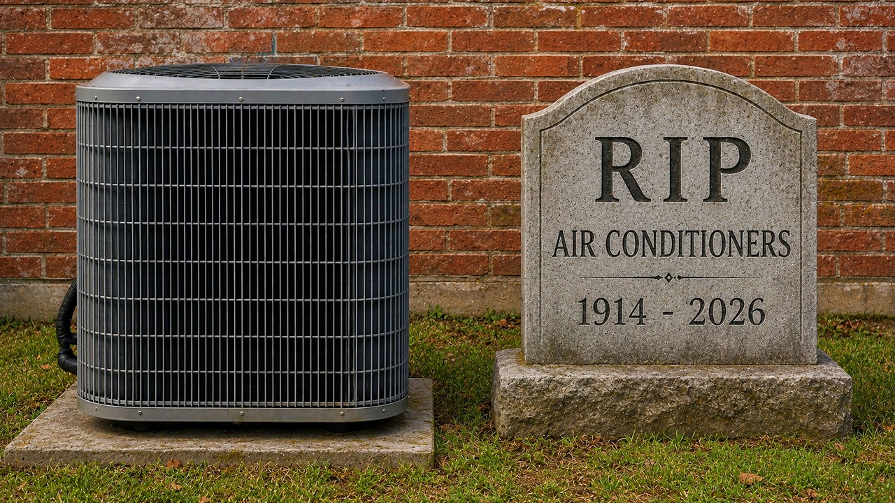 Why are Americans obsessed with A/C units?