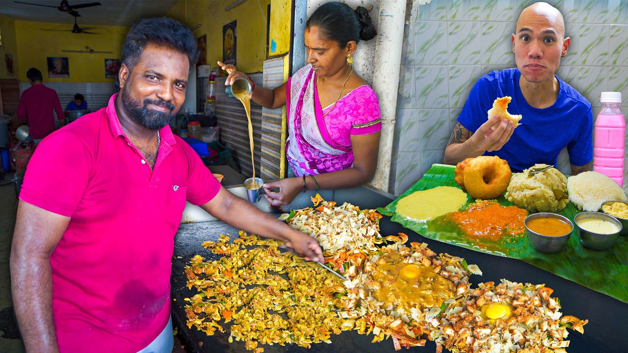 South Indian street food tour across Chennai Tamil Nadu