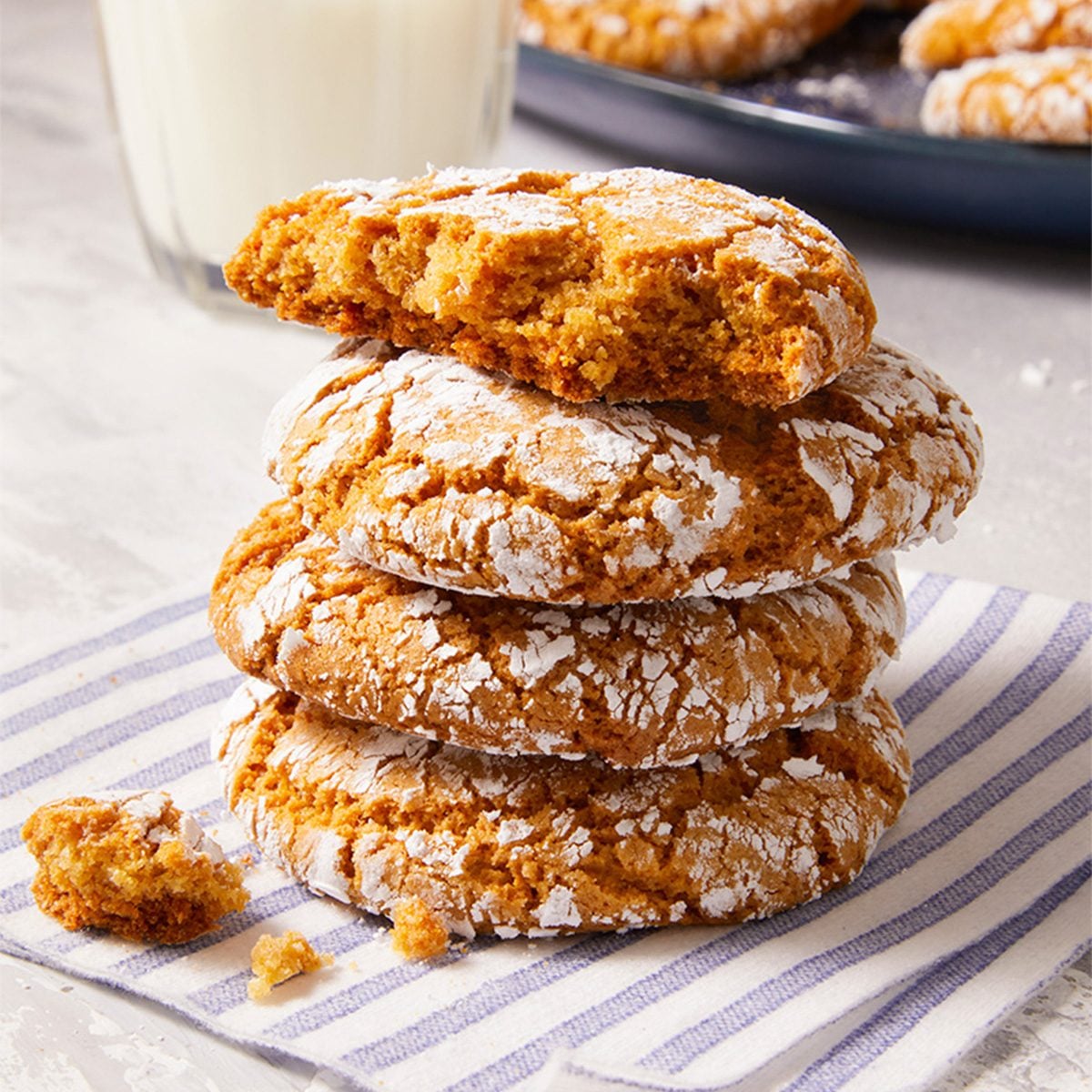 Lemon crinkle cookies