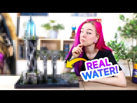 DIY fantasy water fountain project