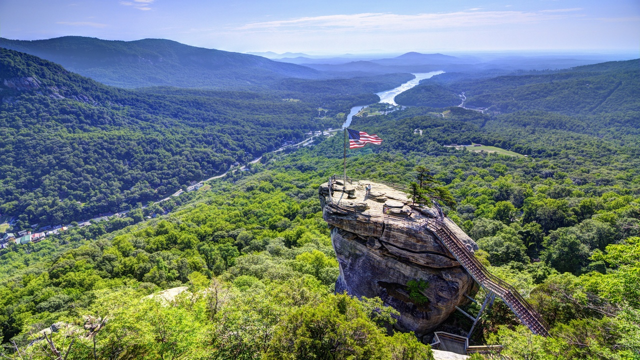 North Carolina has a 535-million-year-old rock with an elevator inside it