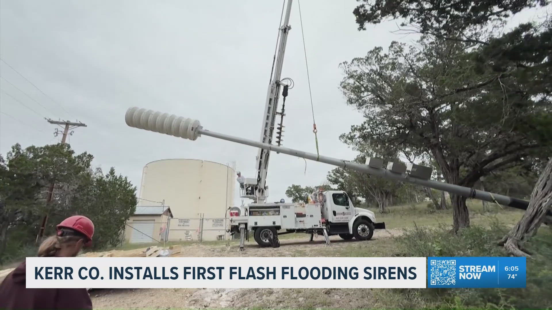 Kerr County installs first flood warning sirens under new Texas law