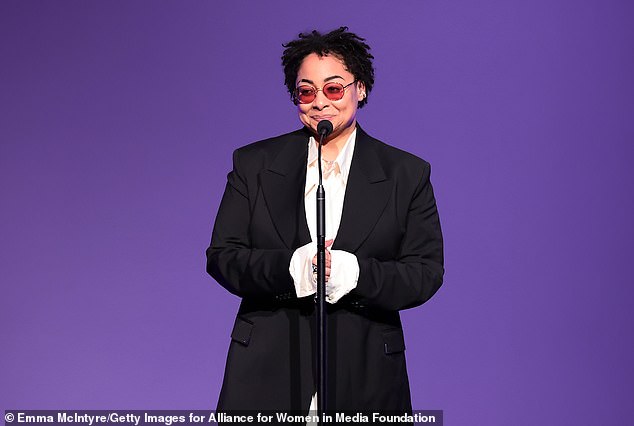 The Cosby Show child star Raven-Symone steps out at glitzy LA event ...