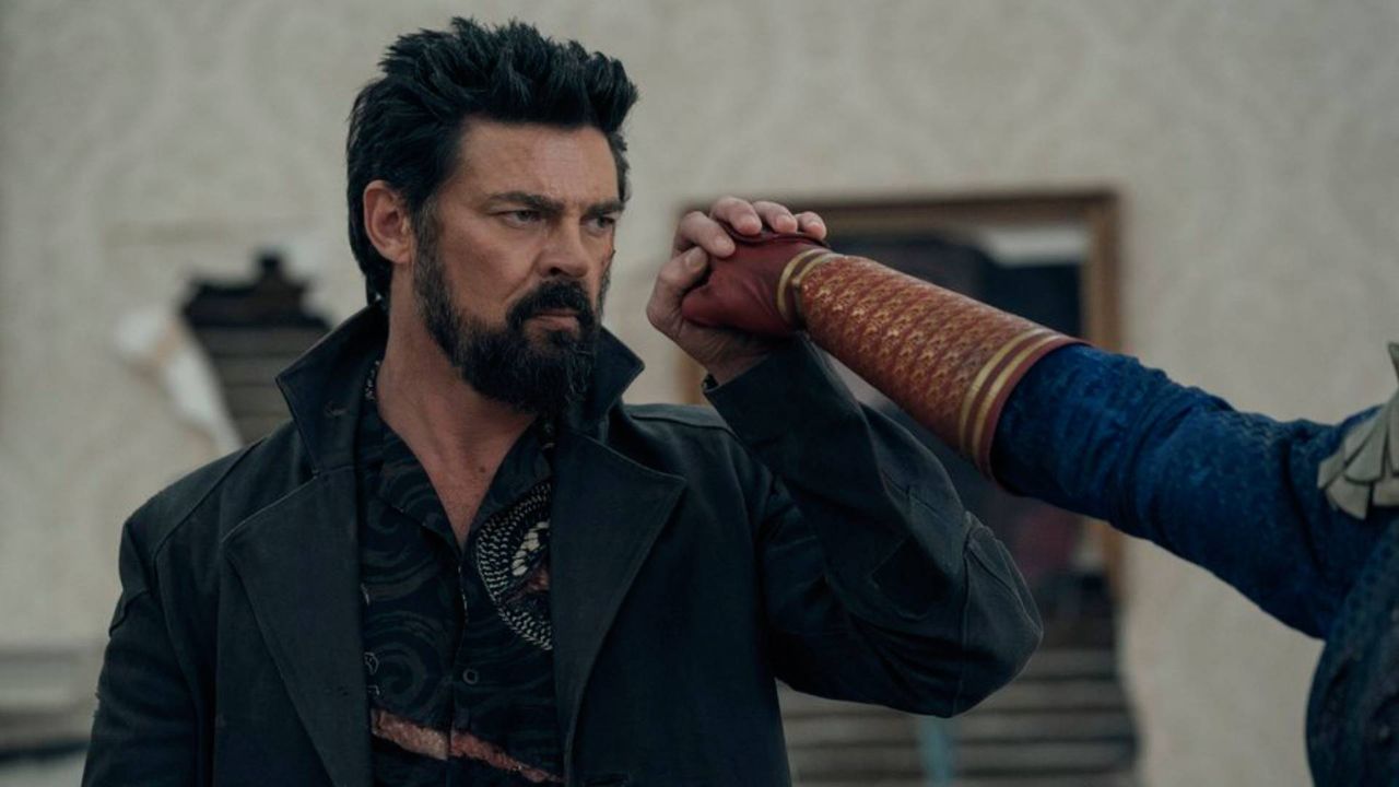 The Boys actor shares behind the scenes video of the show's final shot