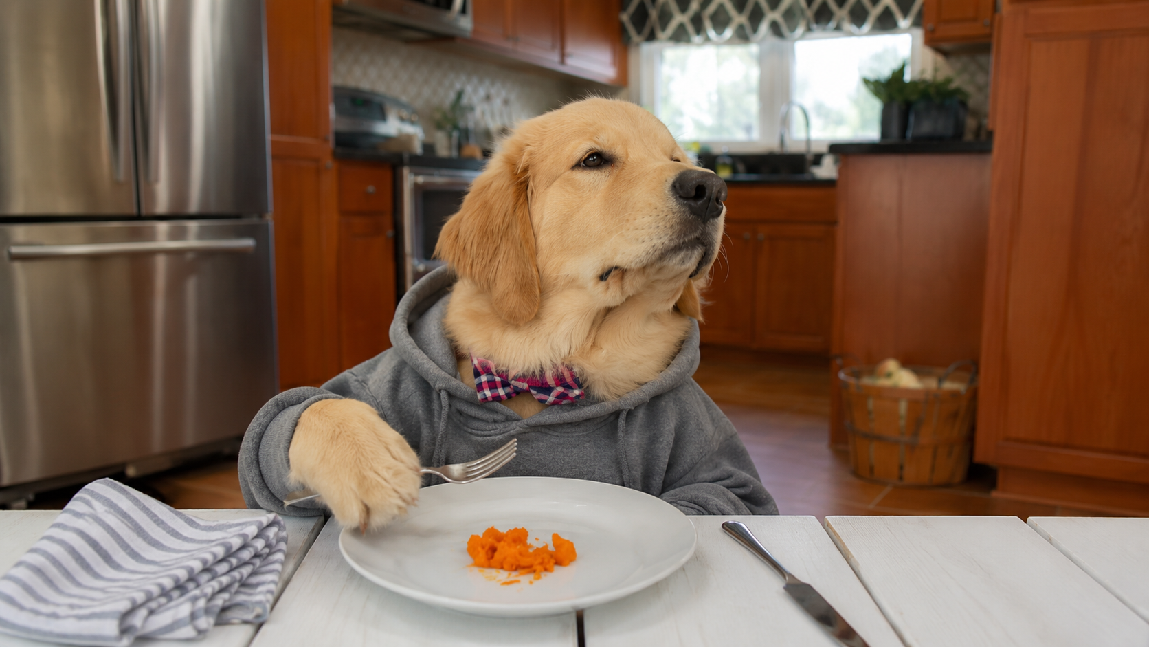 My dog judges the chef’s special
