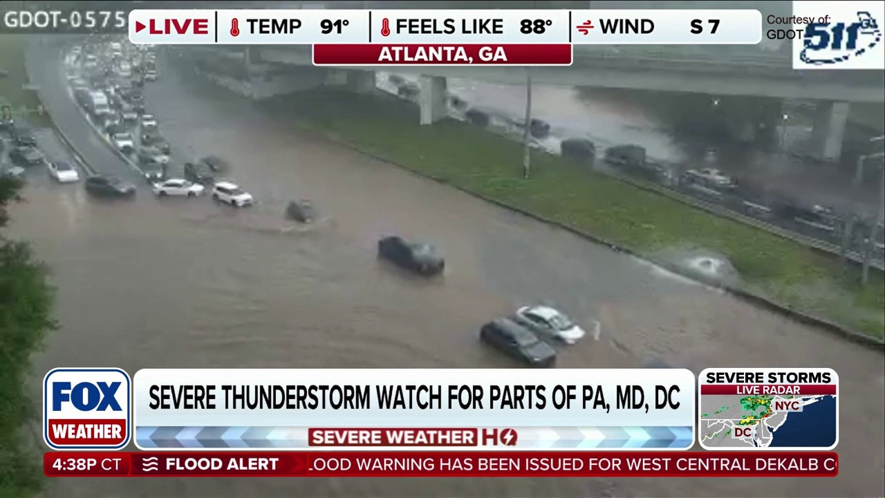 Dangerous flash flooding hits Atlanta as severe storm threat expands ...