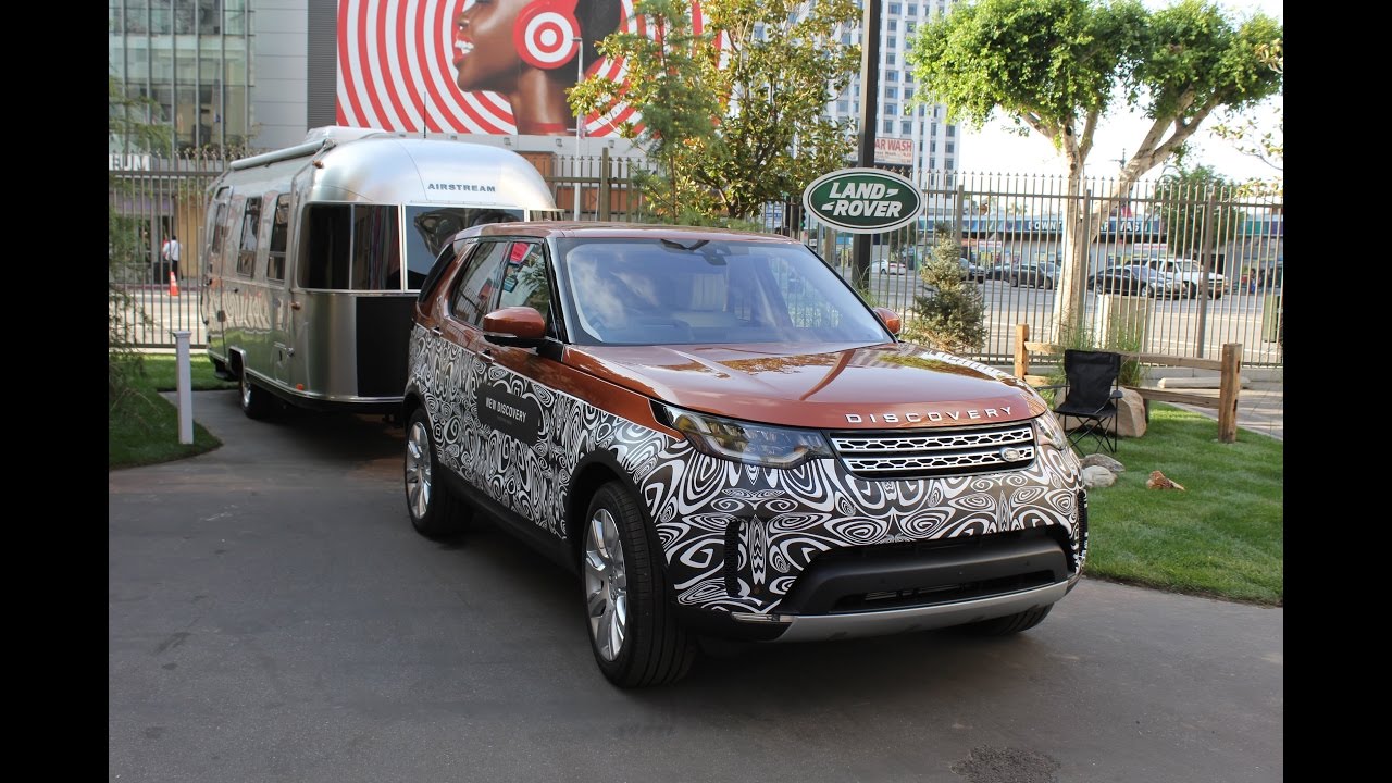 2017 Land Rover Discovery advanced tow assist demo
